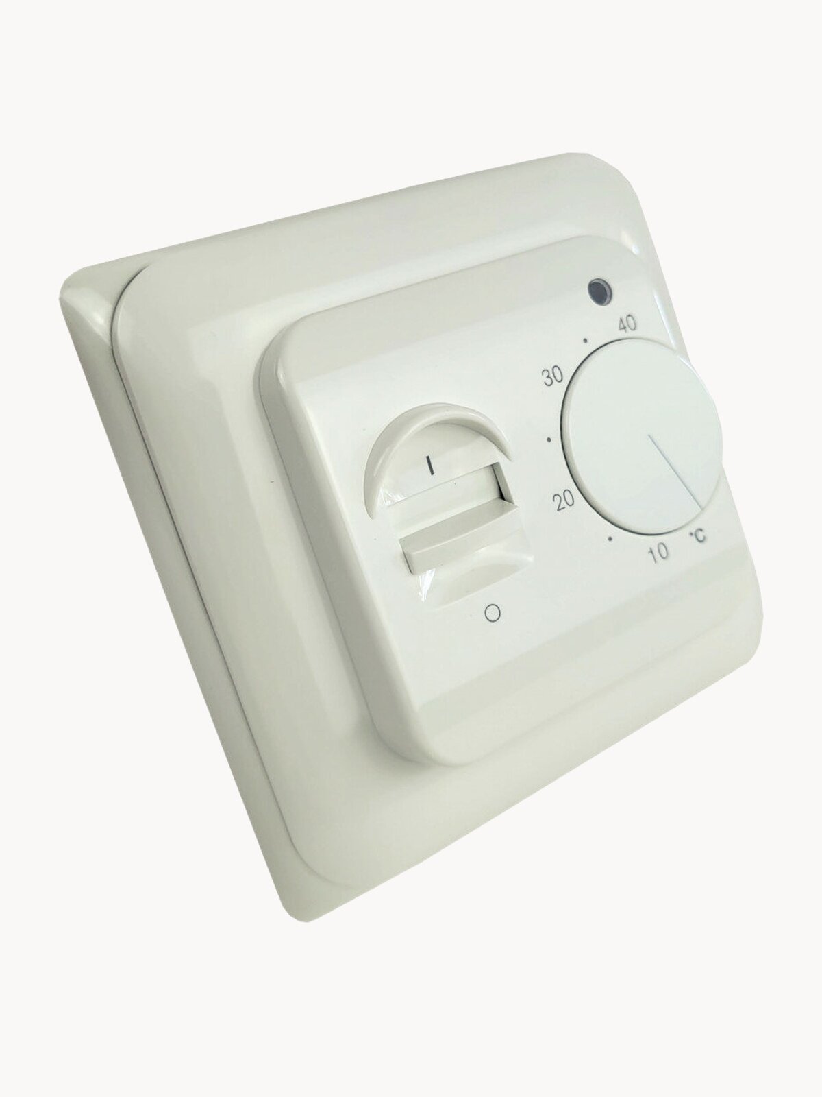 Терморегулятор RTC 70.26, кремовый, для теплого пола, механический, IP20