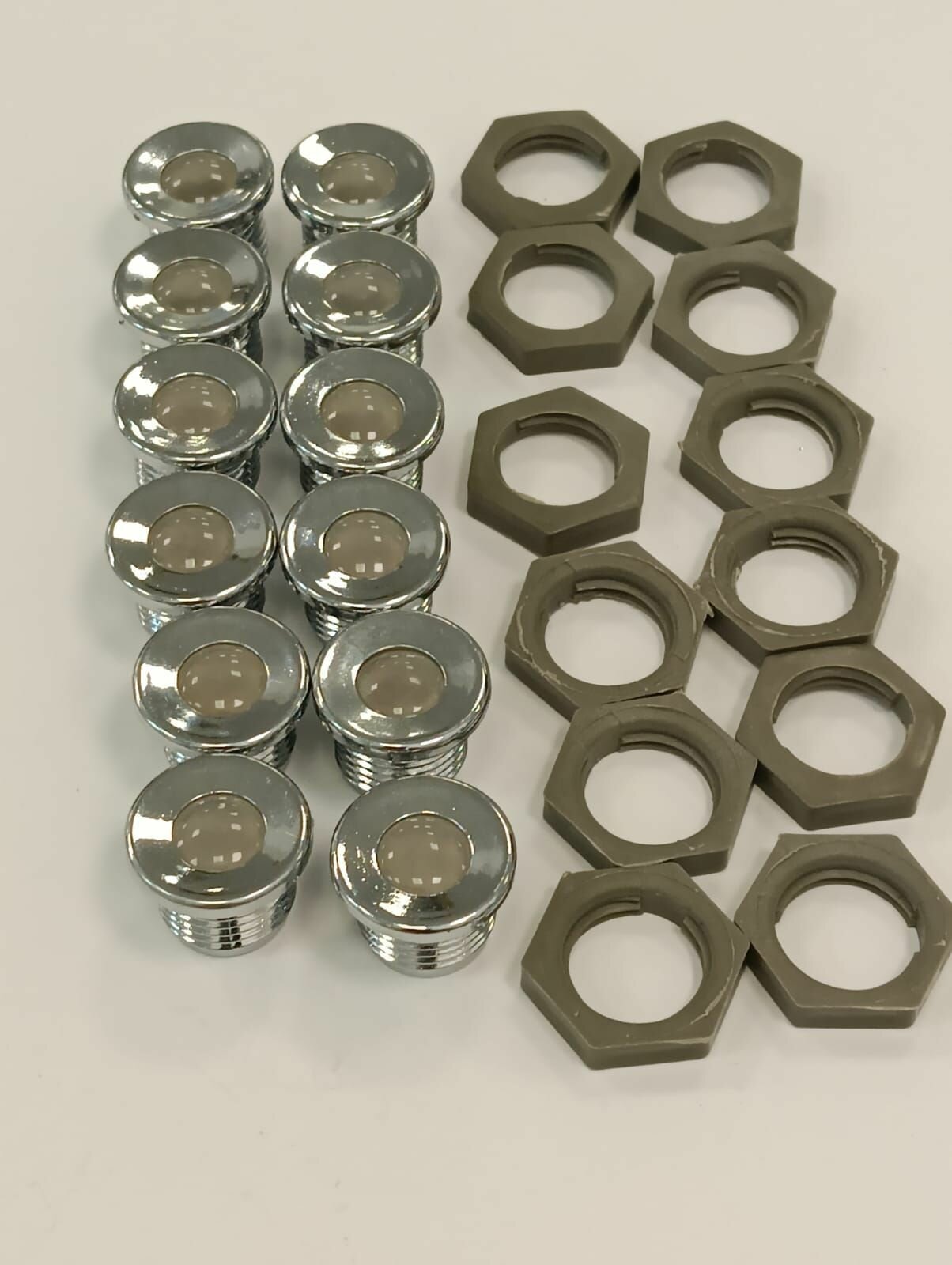 Декоративные накладки подсветки панели душевой кабины, цвет серебристый