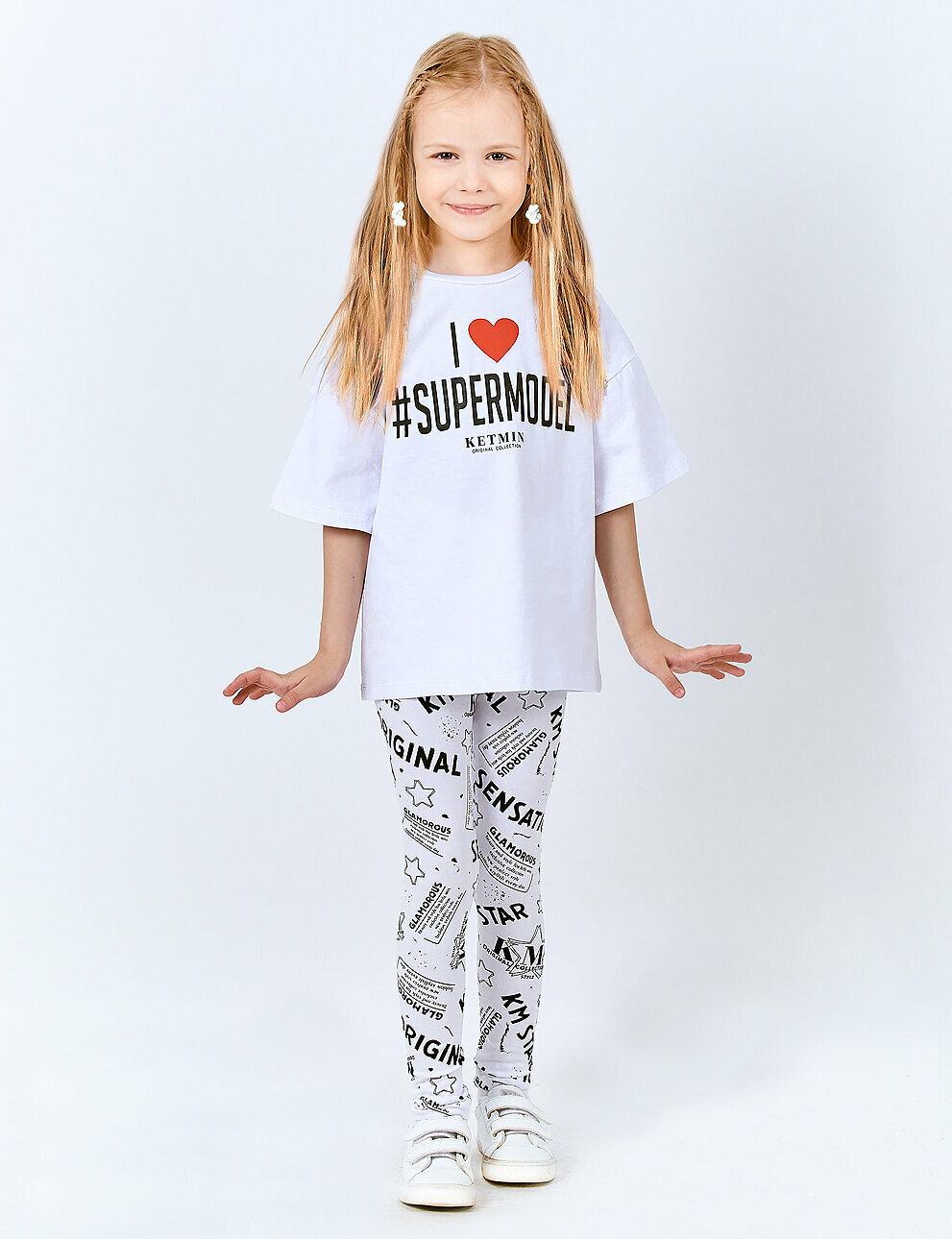 Легинсы детские трикотажные хлопок PREMIUM LINE