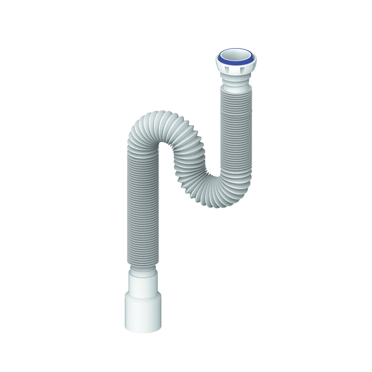 Трубка гофрированная Unicorn D125, 1 1/2" x 40/50 мм, 1200 мм