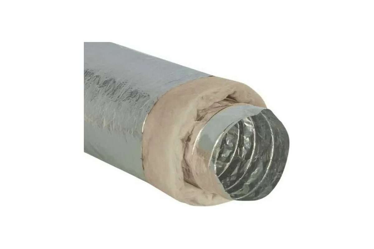 DEC Воздуховод Sono A23S-127мм, 10м, звукоизолированный, утепленный, гибкий алюминиевый 07-0203-102 A23S127