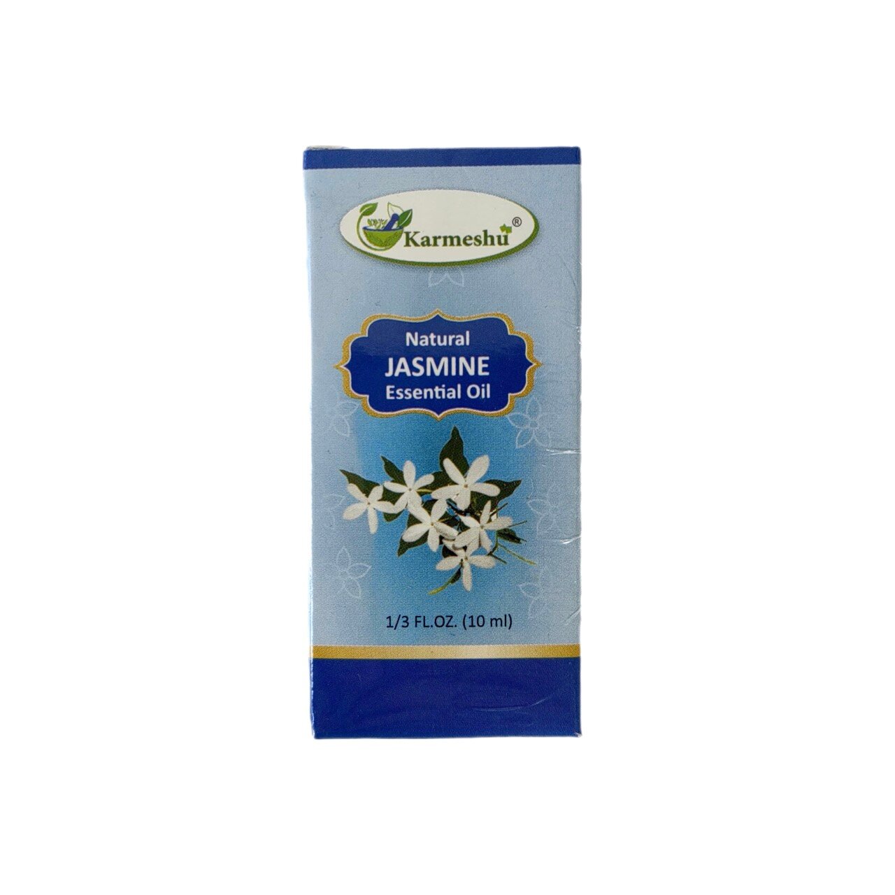 JASMINE Natural Essential Oil, Karmeshu (жасмин натуральное эфирное масло, Кармешу), 10 мл.