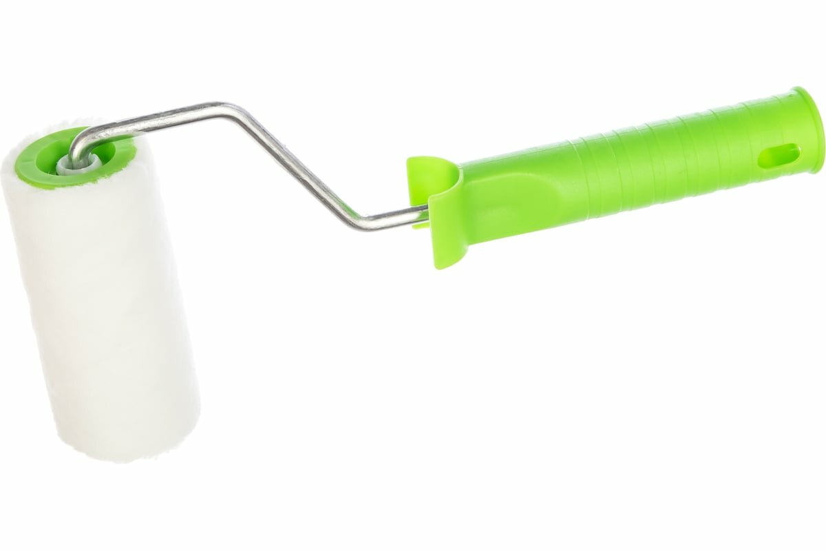 СИБРТЕХ велюр валик с ручкой 100 мм ворс 5 мм 80132 для шпаклевки стен