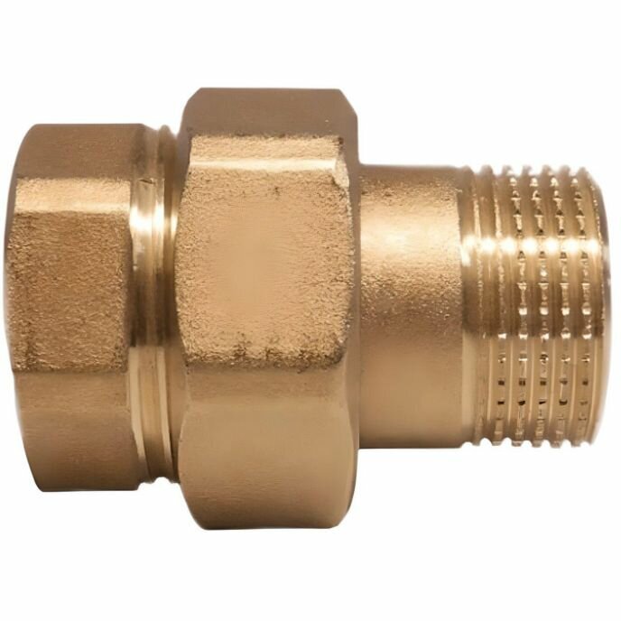 Американка Vieir (Виеир) прямая латунь конус 1 1/4 вн-нар (HJK66)