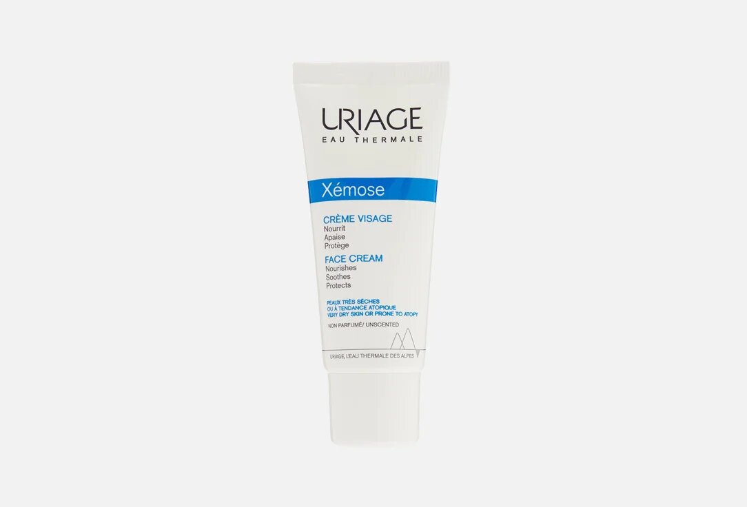 Крем для лица Uriage XEMOSE FACE CREAM, для сухой атопичной кожи, 40 мл