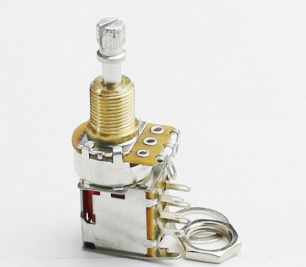 PARTSLAND Push-Push потенциометр пуш-пуш A500K, длина резьбы 10 мм