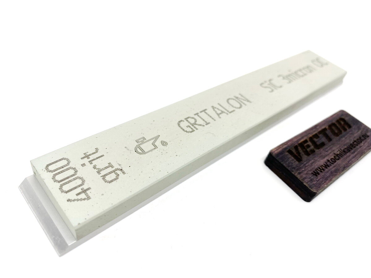 Камень GRITALON (КК) масляный 4000 Gr (25мм) для заточки ножей и ножниц. Точильный камень