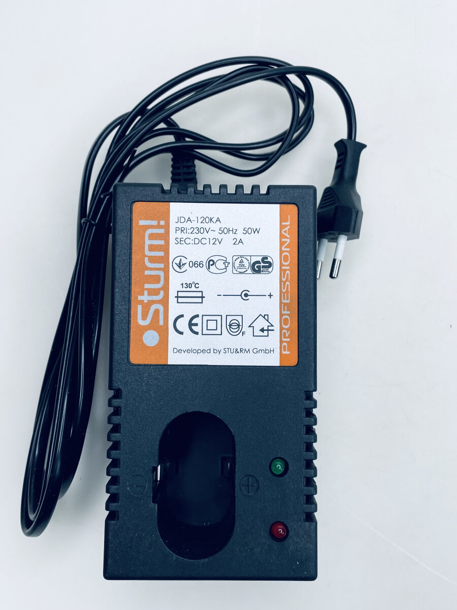 Зарядное устройство для дрели-шуруповерта Sturm! CD3112P-AC (ZAP24200) №1356