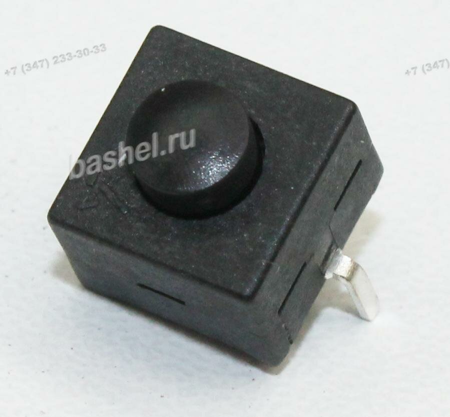 Кнопка PBS-2 12x12mm, 2pin 2pos, ON-OFF, 1А 250VAC (для фонарей)