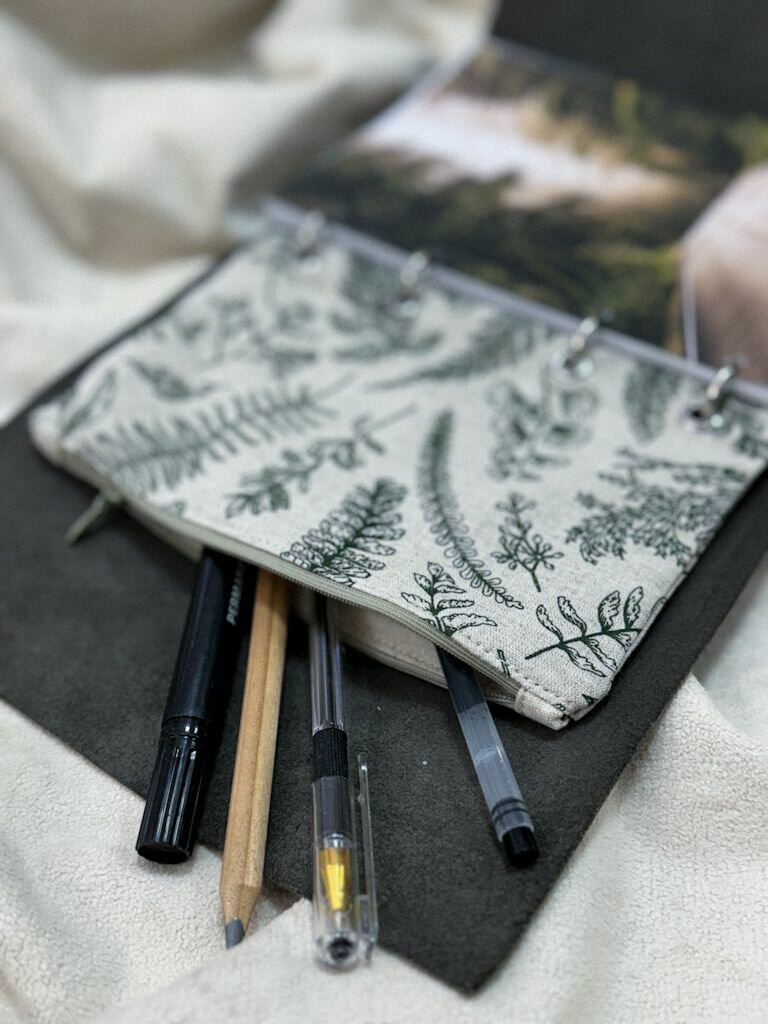 Пенал для тетради на кольцах