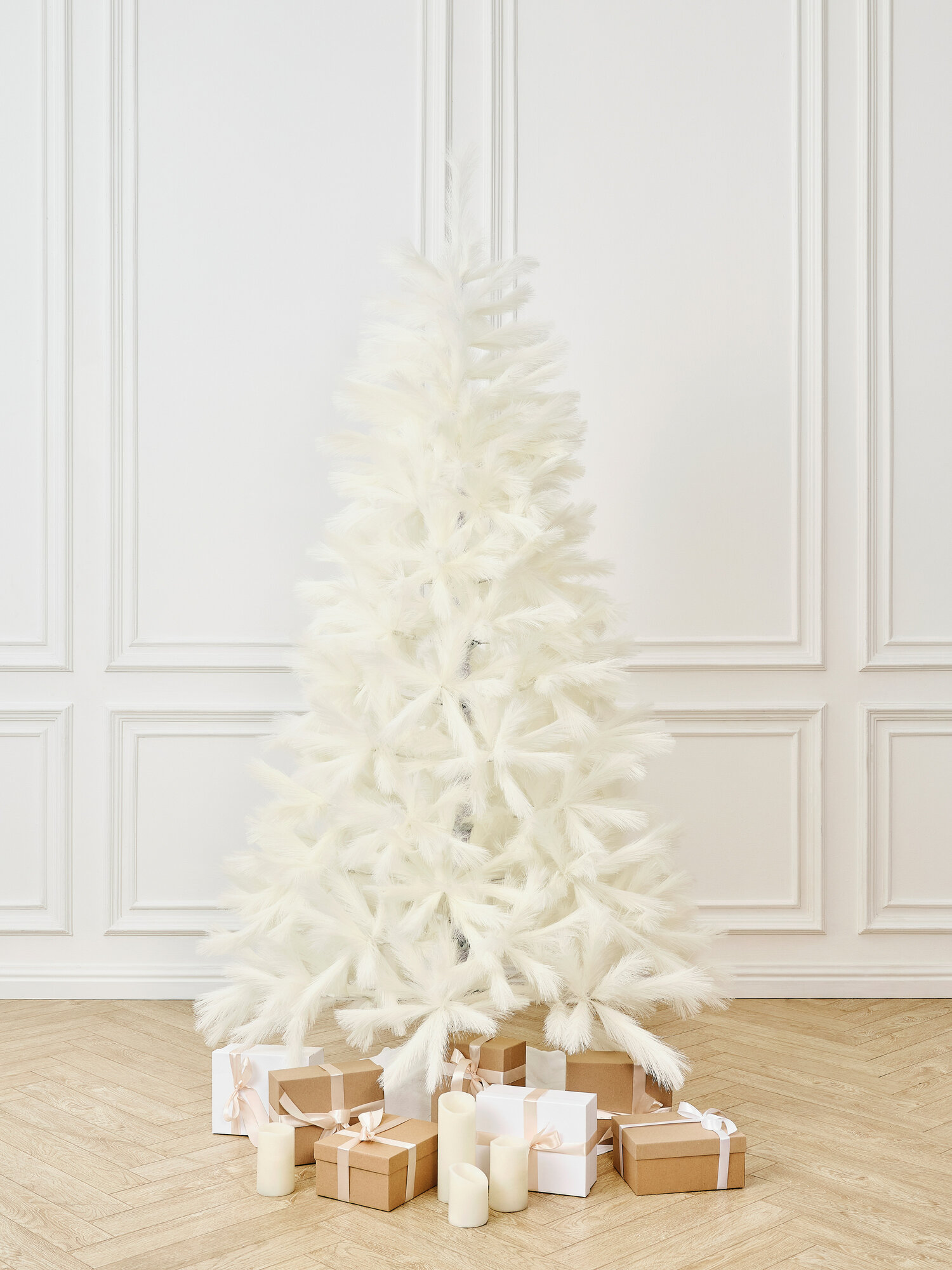 Елка белая искусственная новогодняя 210 см White Charm