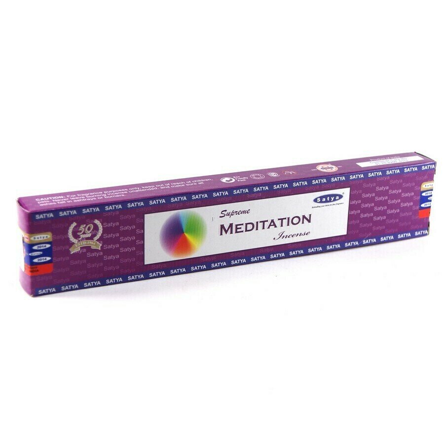 Благовония Satya Meditation Верховная медитация 15g - 3 шт.
