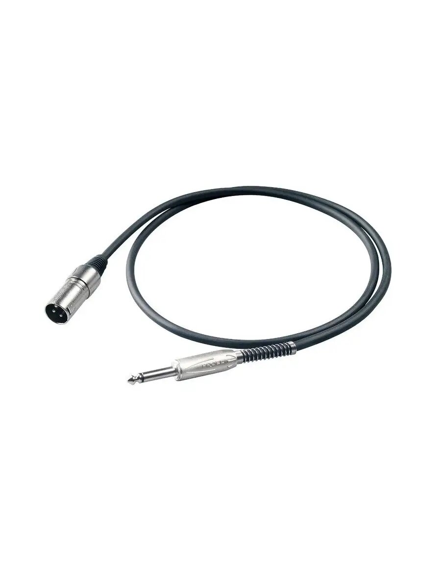 Гитарный кабель 6.3 джек моно - XLR (папа) BULK220LU6