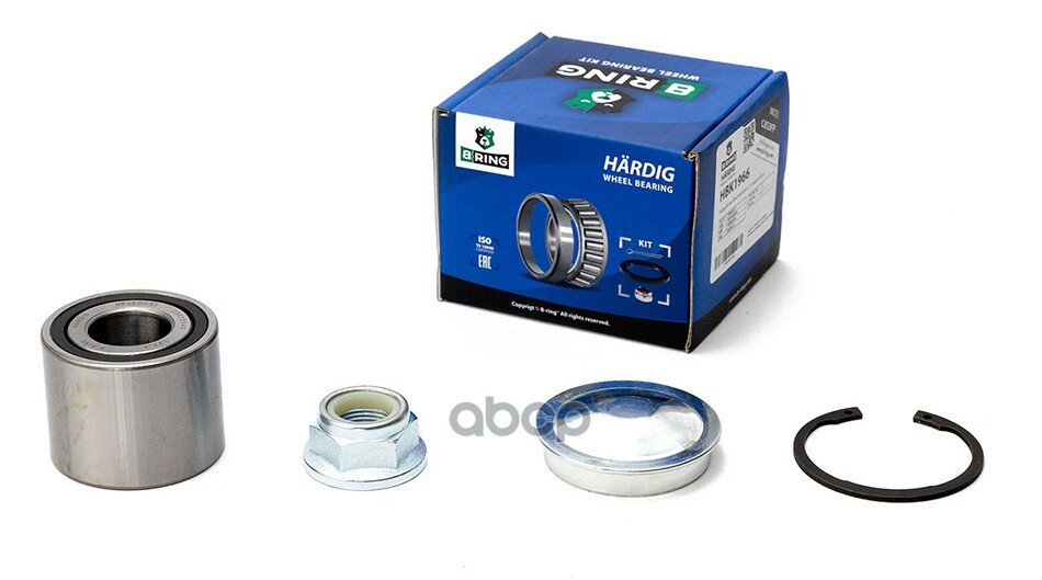 B-Ring Подшипник Ступицы Renault Logan (04-) (Задн. Компл.) [25X55x43] () B-Ring Hardig B-RING арт. HBK1966