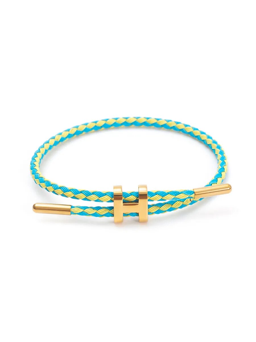 Плетеный браслет