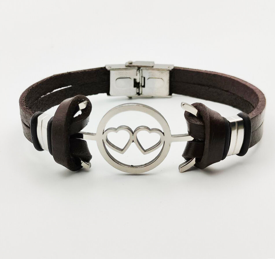 Плетеный браслет, металл