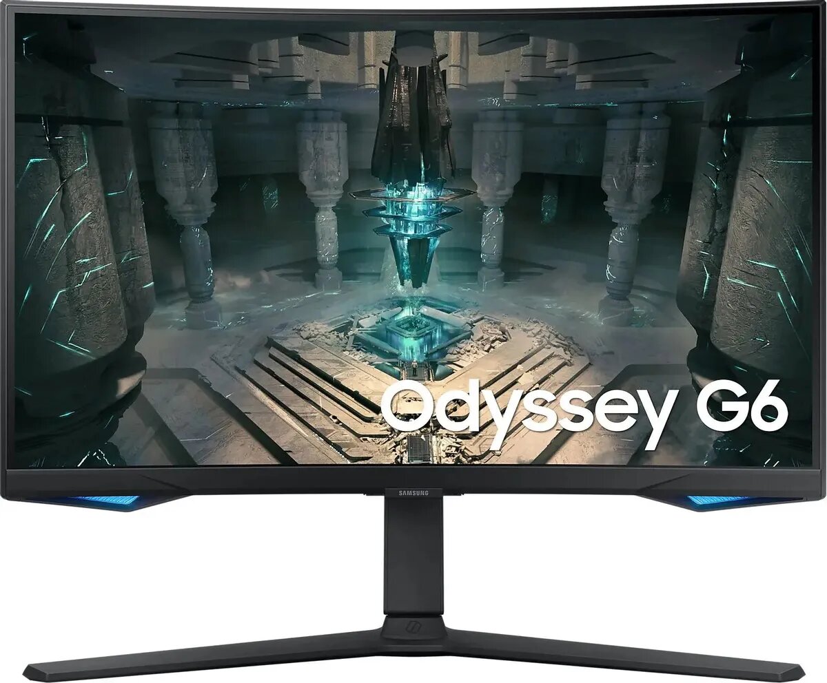 Монитор 27" Samsung Odyssey G6 S27BG650EI black (VA,2560x1440,240Hz,1ms) (ls27bg650eixci)