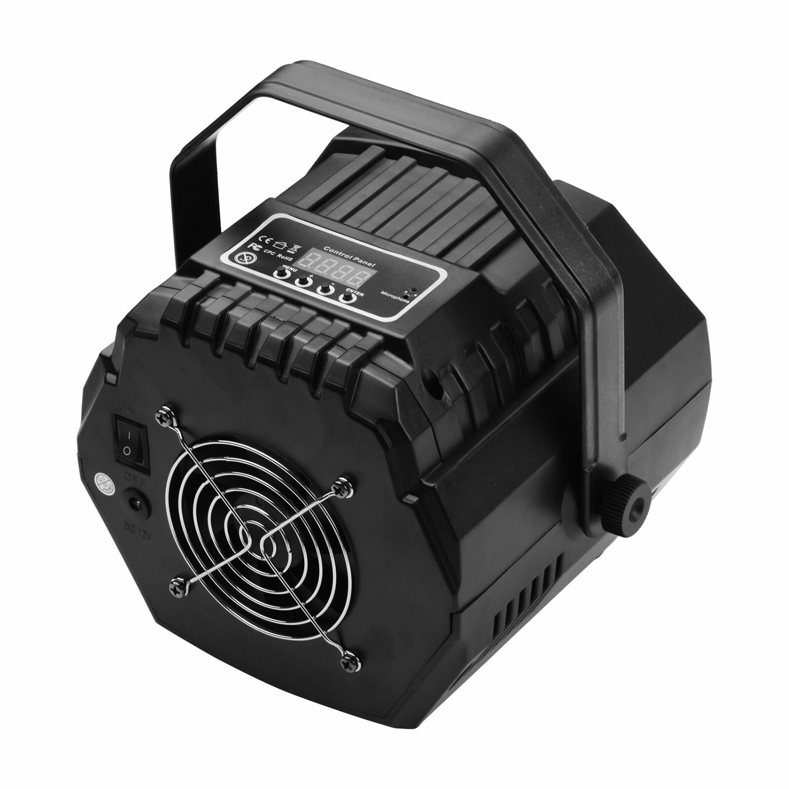 Светодиодный сценический проектор со звуком, активируемым с помощью U-образной ручки, пульт дистанционного управления для украшения свадебной вечеринки, эффекты сценического освещения