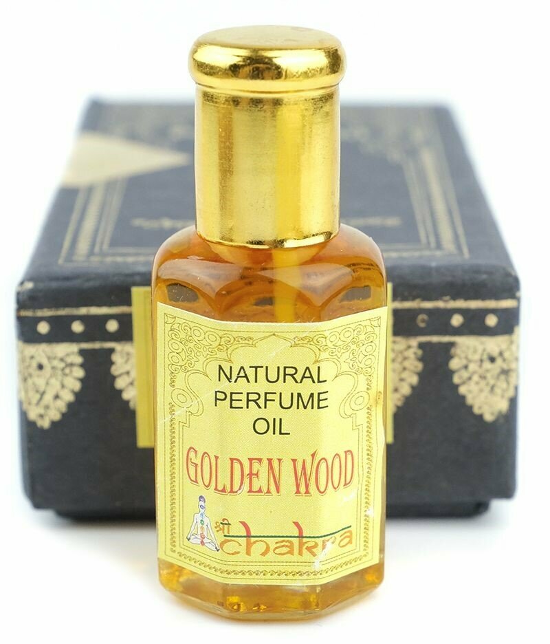 Масло эфирное Золотое Дерево, Golden Wood Chakra Perfume, 10 мл