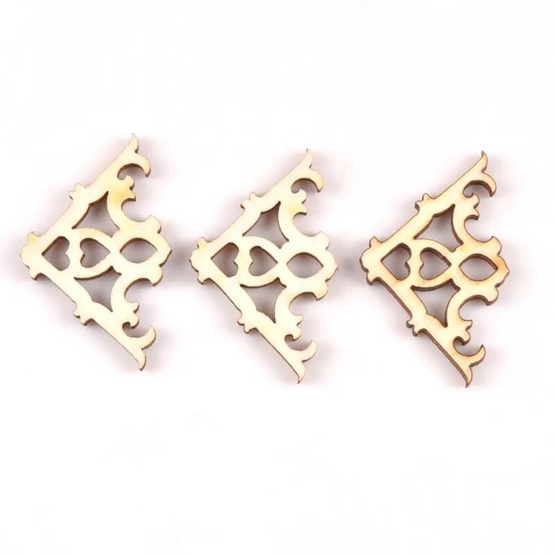 Деревянные уголки для рукоделия 27-30 мм 20 шт. 3