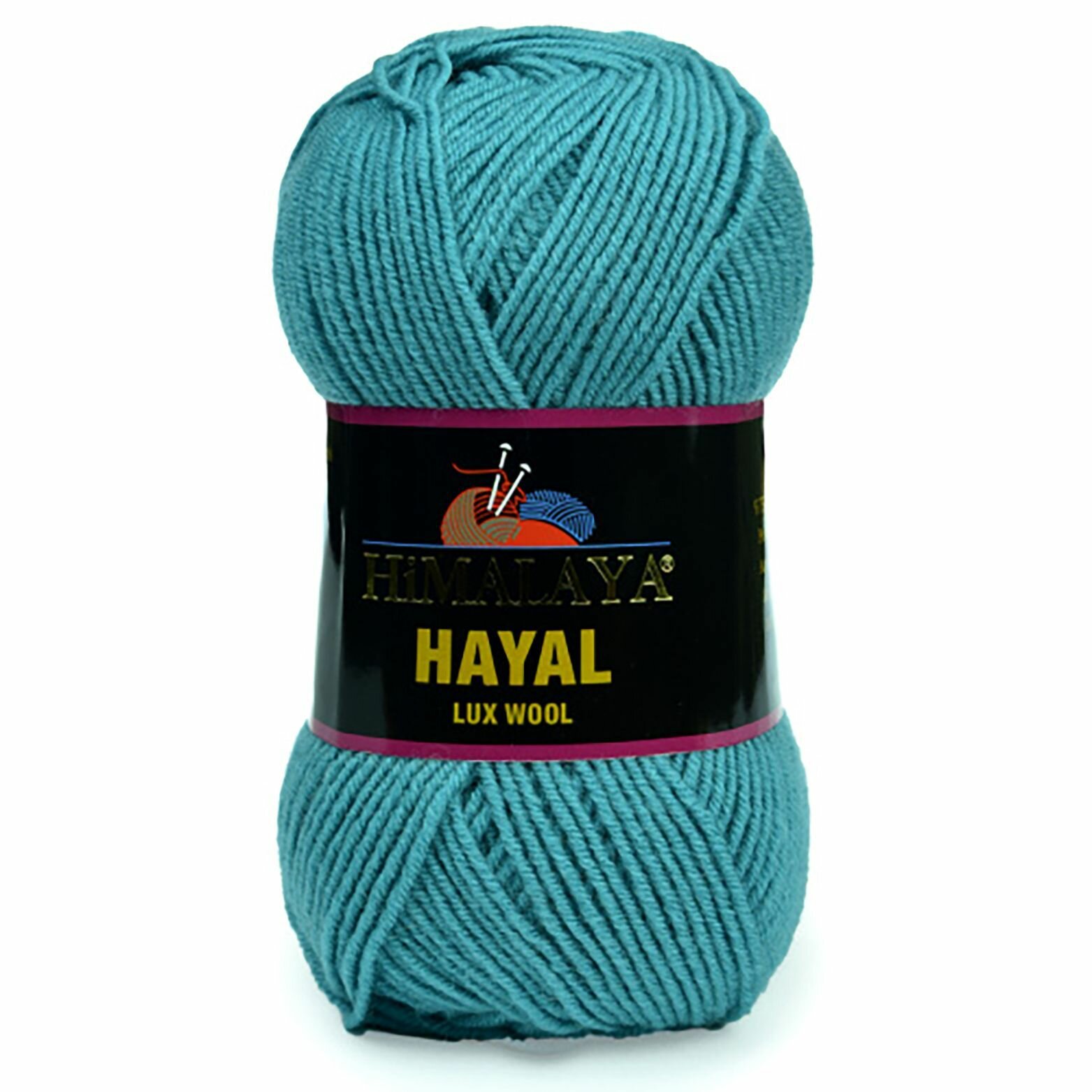 5 Мотков, Himalaya HAYAL LUX WOOL, 75% Акрил 25% Шерсть / 100 гр. - 250 м, Цвет-227-19