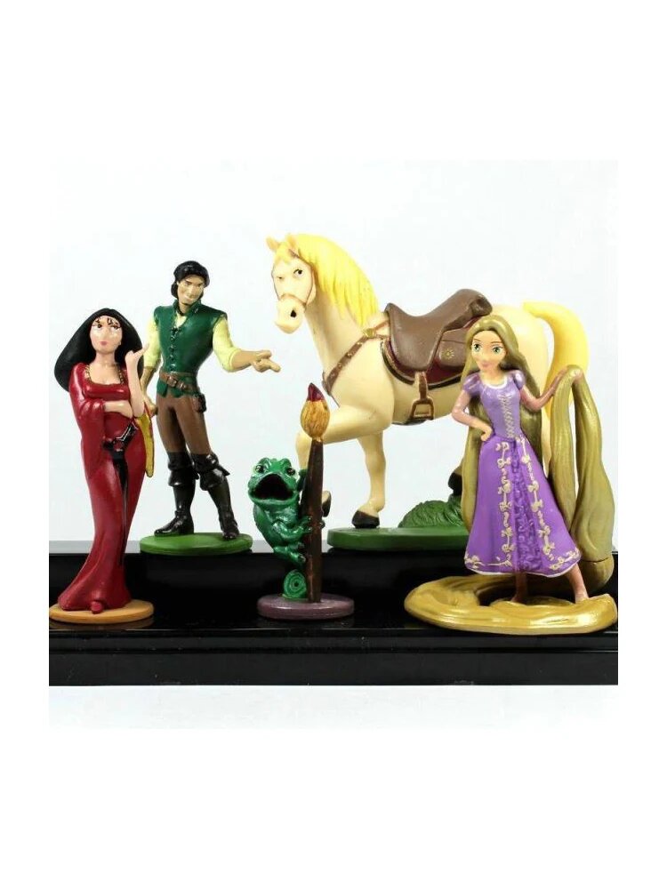 Фигурки из мультфильма «Принцесса Рапунцель» zoobies