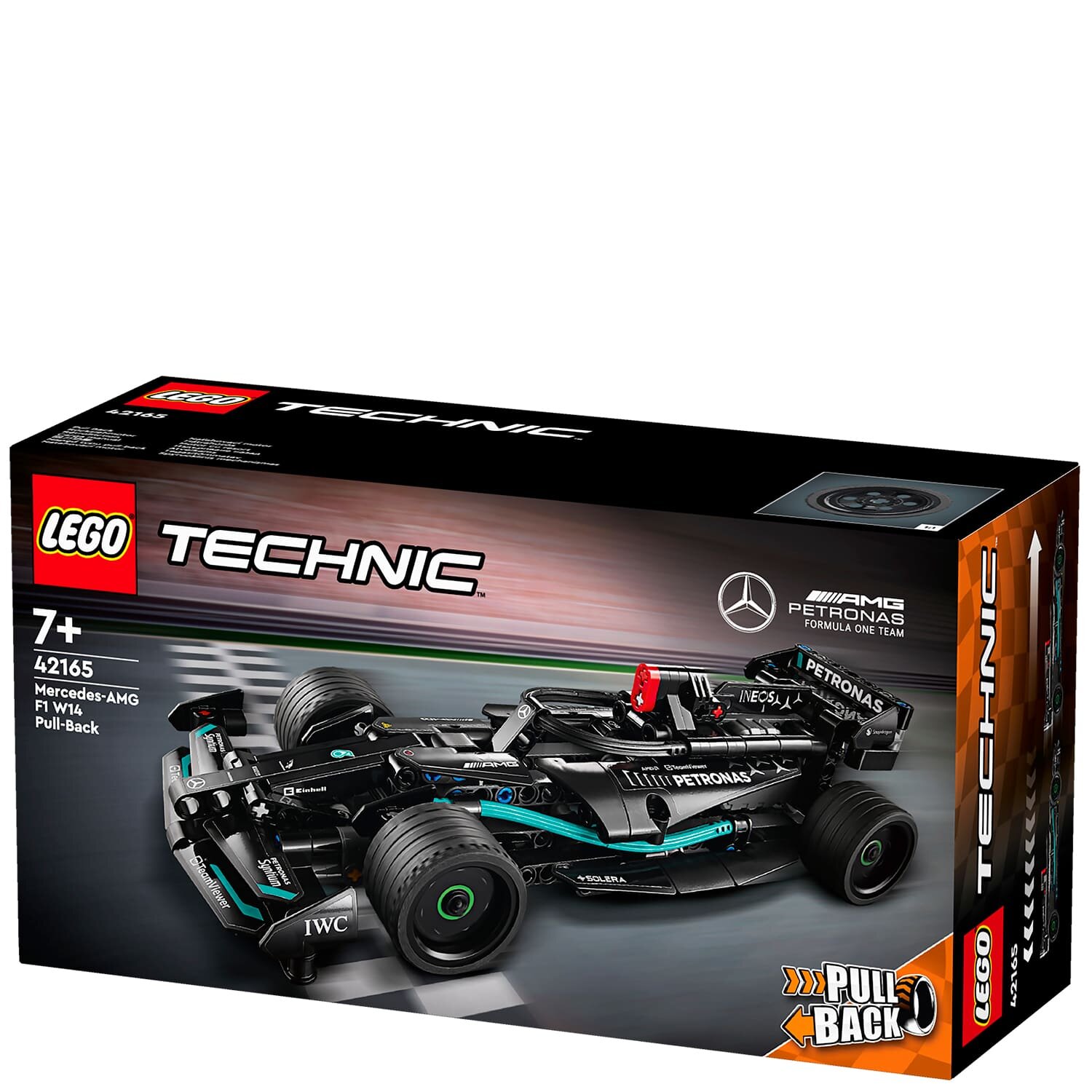 Конструктор Гоночная машина Mercedes-AMG F1 W14 E Performance Pull-Back Лего Technic Lego 42165