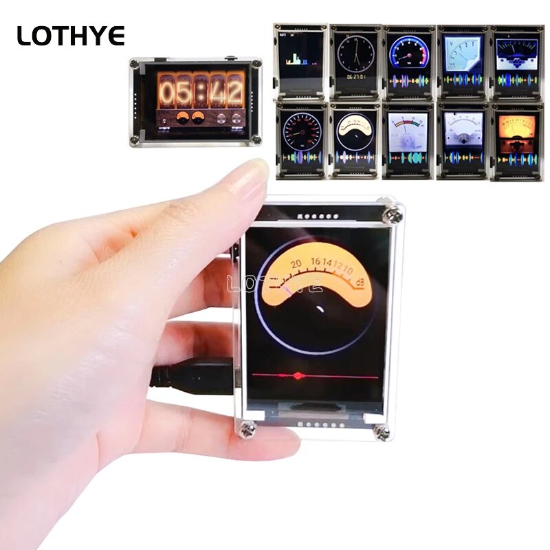 LOTHYE Голосовой Аналоговый Уровень 2.4" Plug-in version