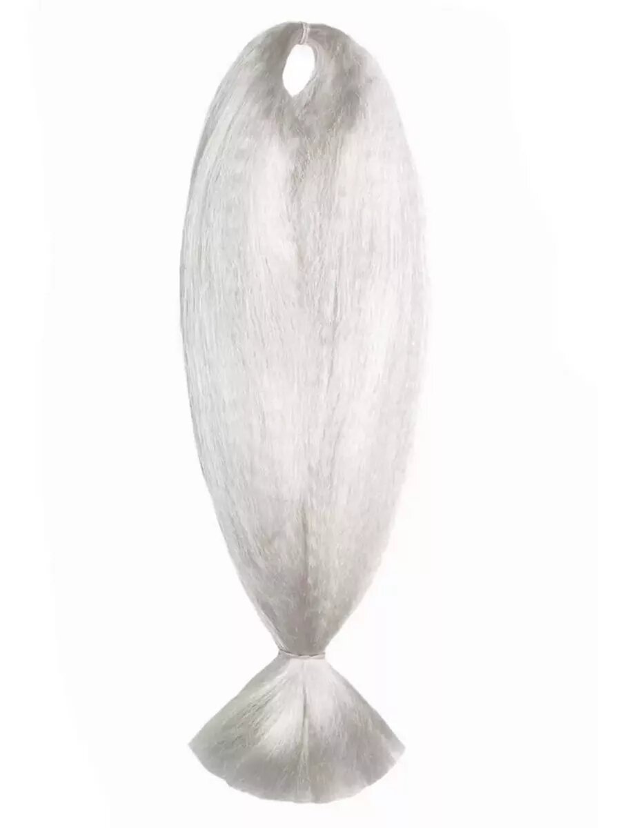 HAIRSHOP Канекалон для плетения Аида 600-2 (Белый) 130 см 200 гр