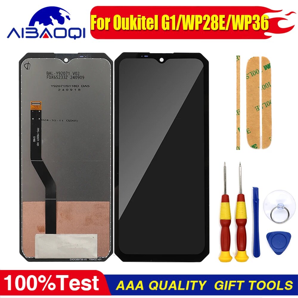 Оригинальный сенсорный экран для Oukitel G1 WP23 Plus WP28E WP28S WP38 WP36 Pro, запасные части для ЖК-дисплея телефона + инструмент для разборки G1