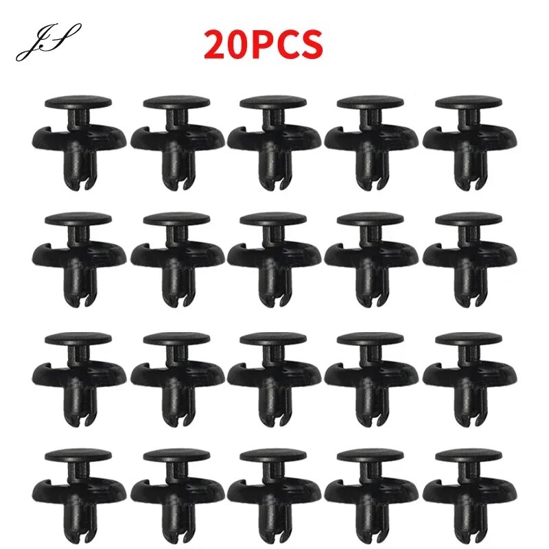 20 шт, 7 мм, фиксатор бампера и крыла, заклепки, зажимы для крепления 09409-07332 для Suzuki Swift X-90 XL-7 Grand Vitara SX4 Jimny Wagon