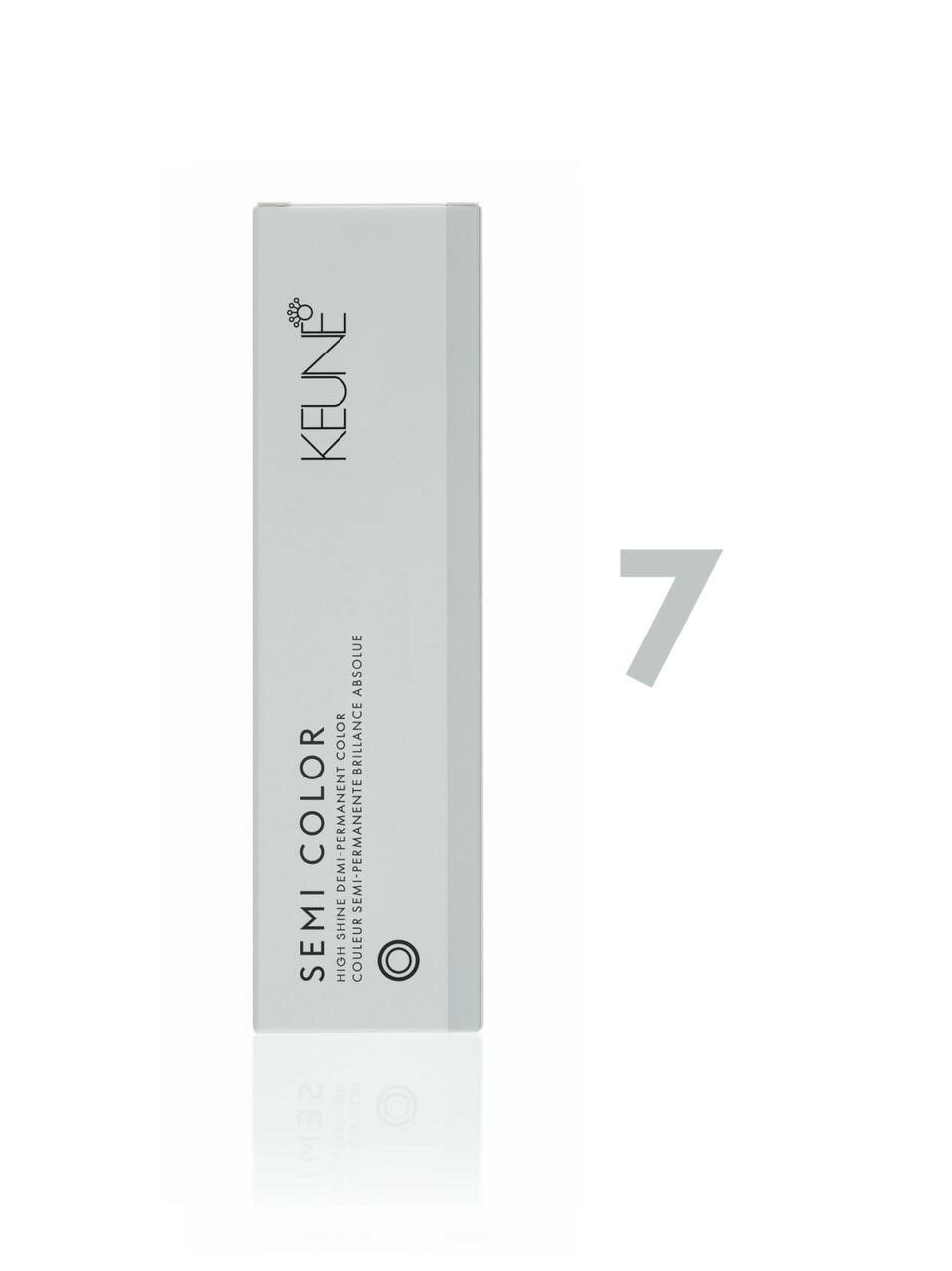 Keune Semi Color 7 - Полуперманентная краска для волос средний блондин 60 мл
