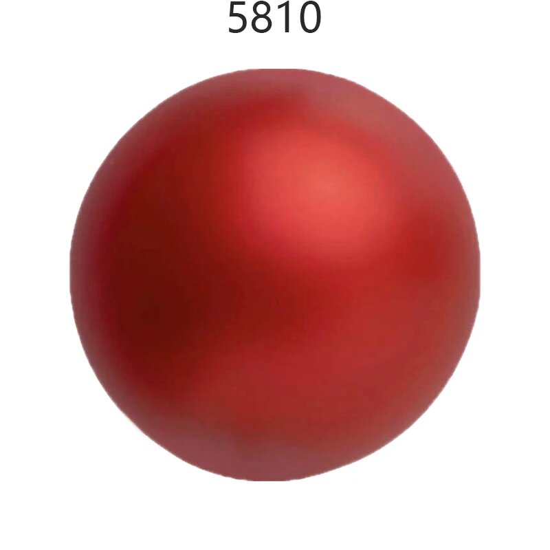 Сваровски 5810, жемчуг красный Iri. Rouge 2027, 4 мм (25 шт.)