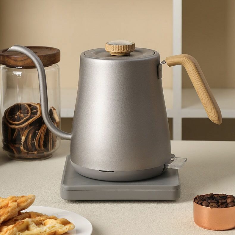 Электрический чайник Gooseneck kettle series, серый металлик