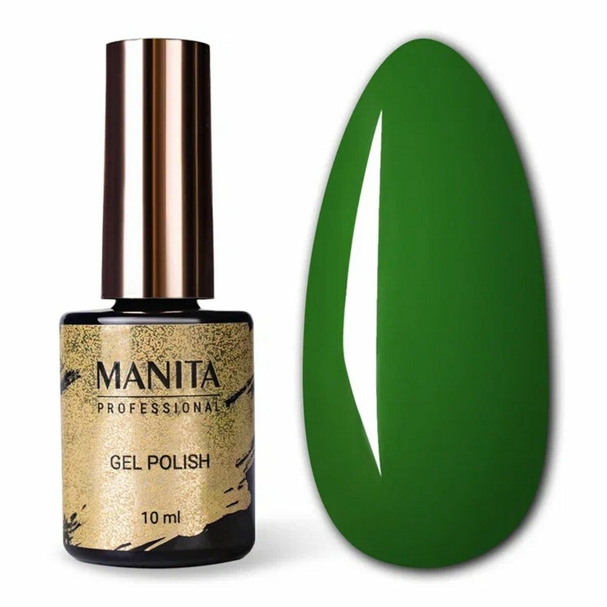MANITA PROFESSIONAL Гель-лак для ногтей, Classic №76, Jungle, 10 мл