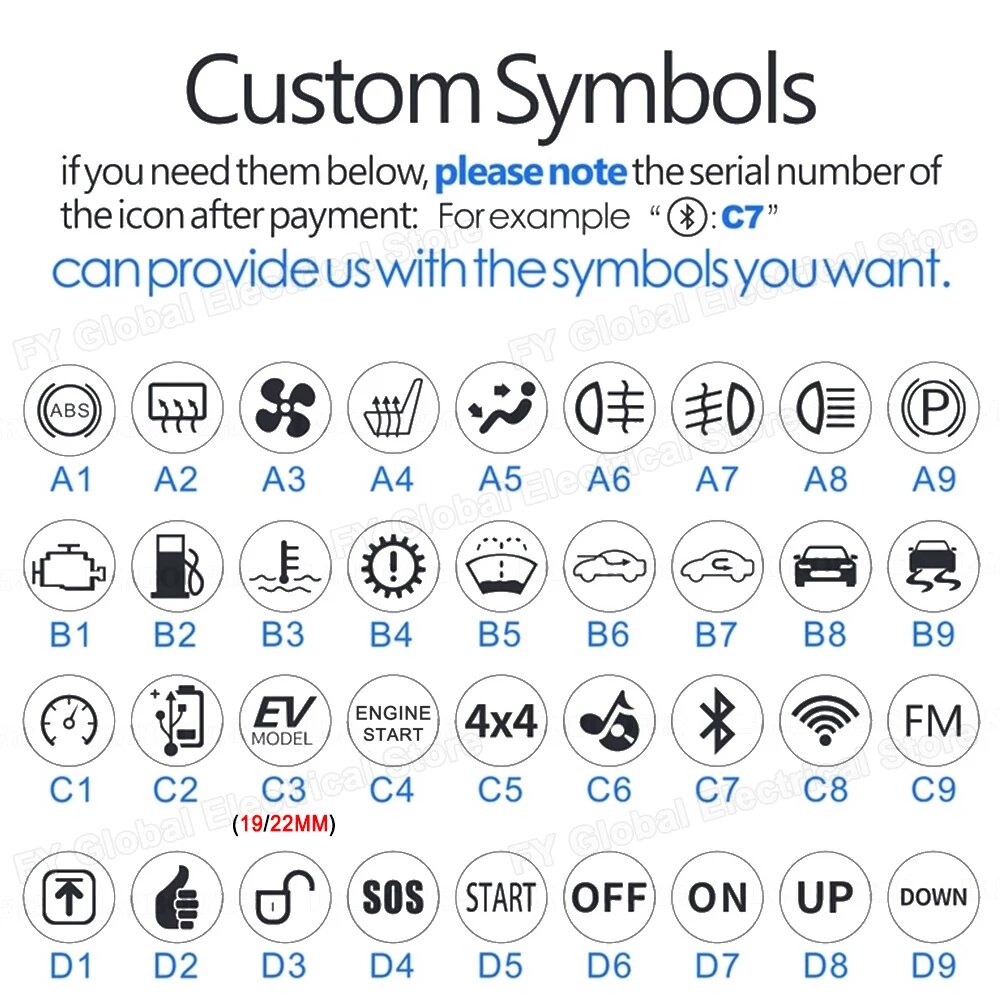 Металлический кнопочный переключатель 16MM, Please Remark Number, Latching fixation, Red and Yellow
