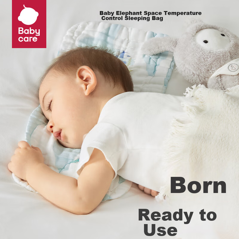 Babycare Newborn Pillow, Cloud-Shaped Pillow, Breathable Baby Pillow, Antibacterial Pillow, 0-6 Months, Machine Washable, Cloud Balloon Rabbit