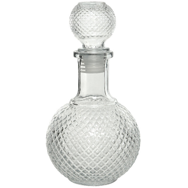 Стеклянный графин с крышкой Zoltan 25*12 см, Kaemingk, 646580