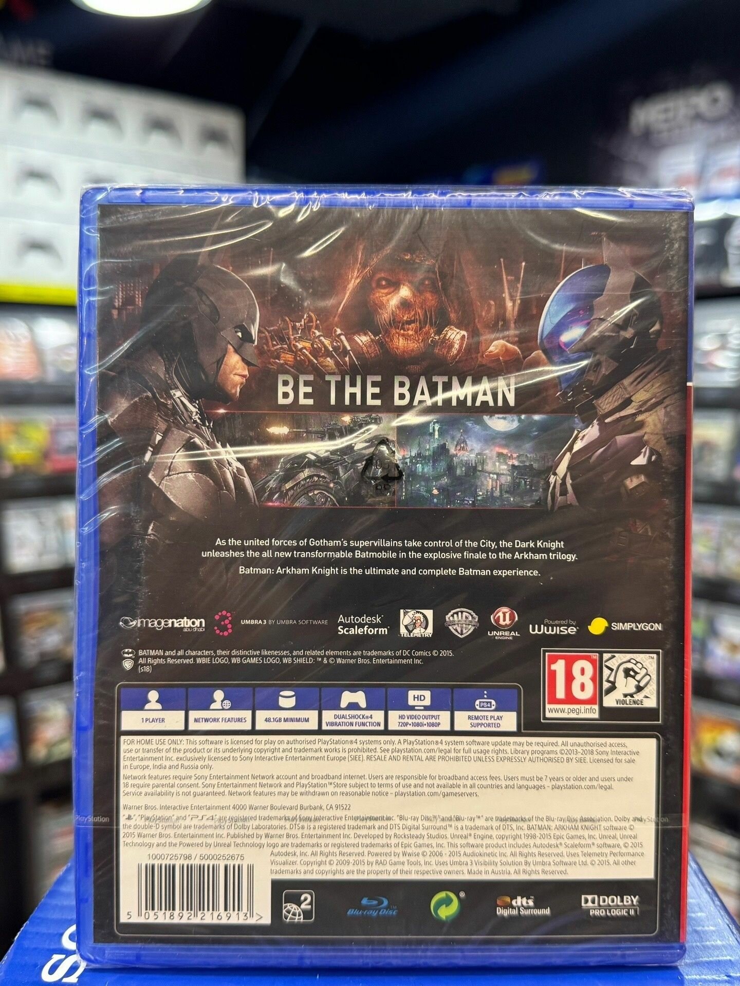Игра Batman: Рыцарь Аркхема PS4 — фото 1