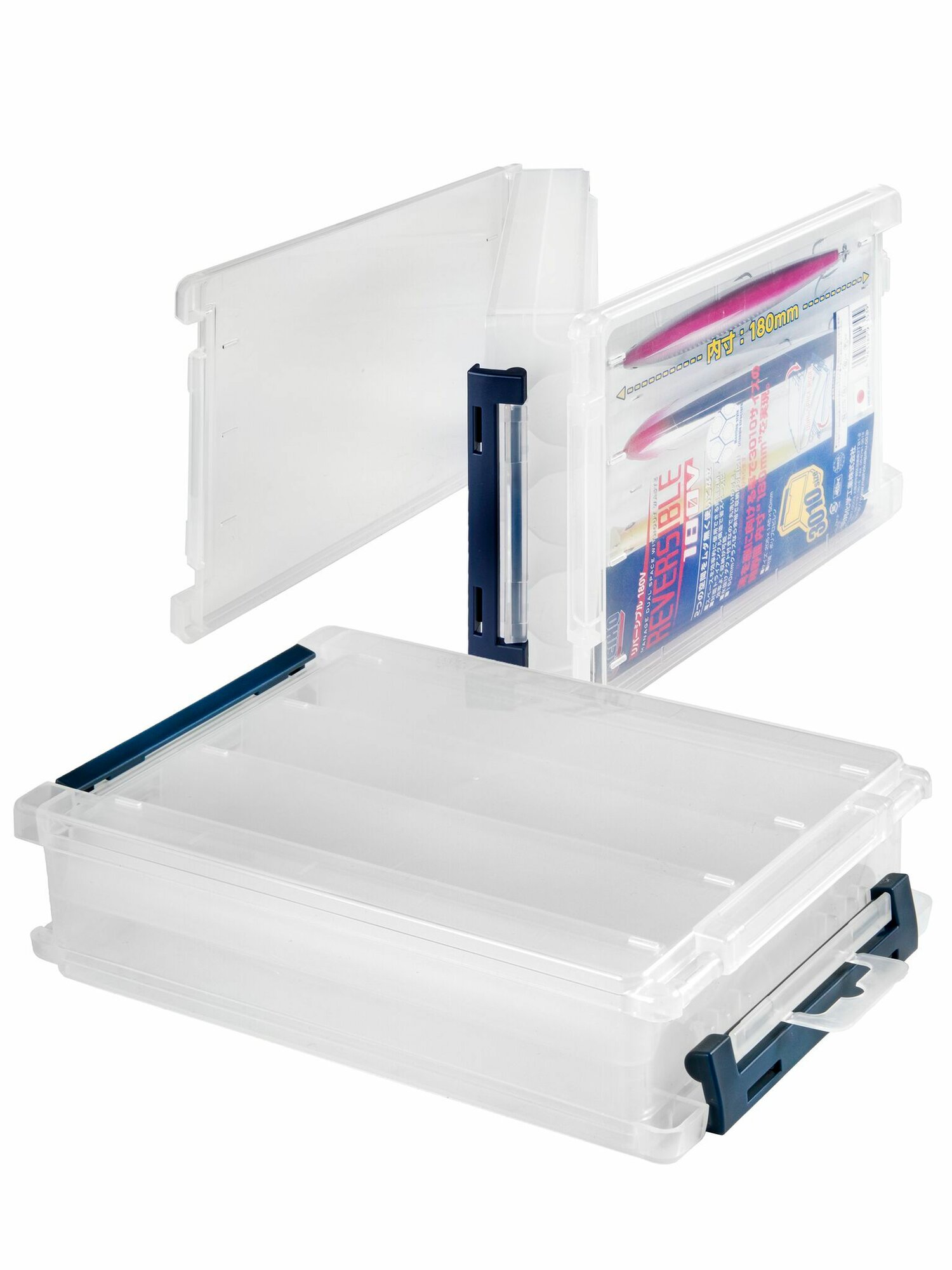 Органайзер коробка рыболовная пластиковая для хранения приманок и снастей, контейнер для принадлежностей с отсеками и ячейками прозрачный, товары для летней рыбалки