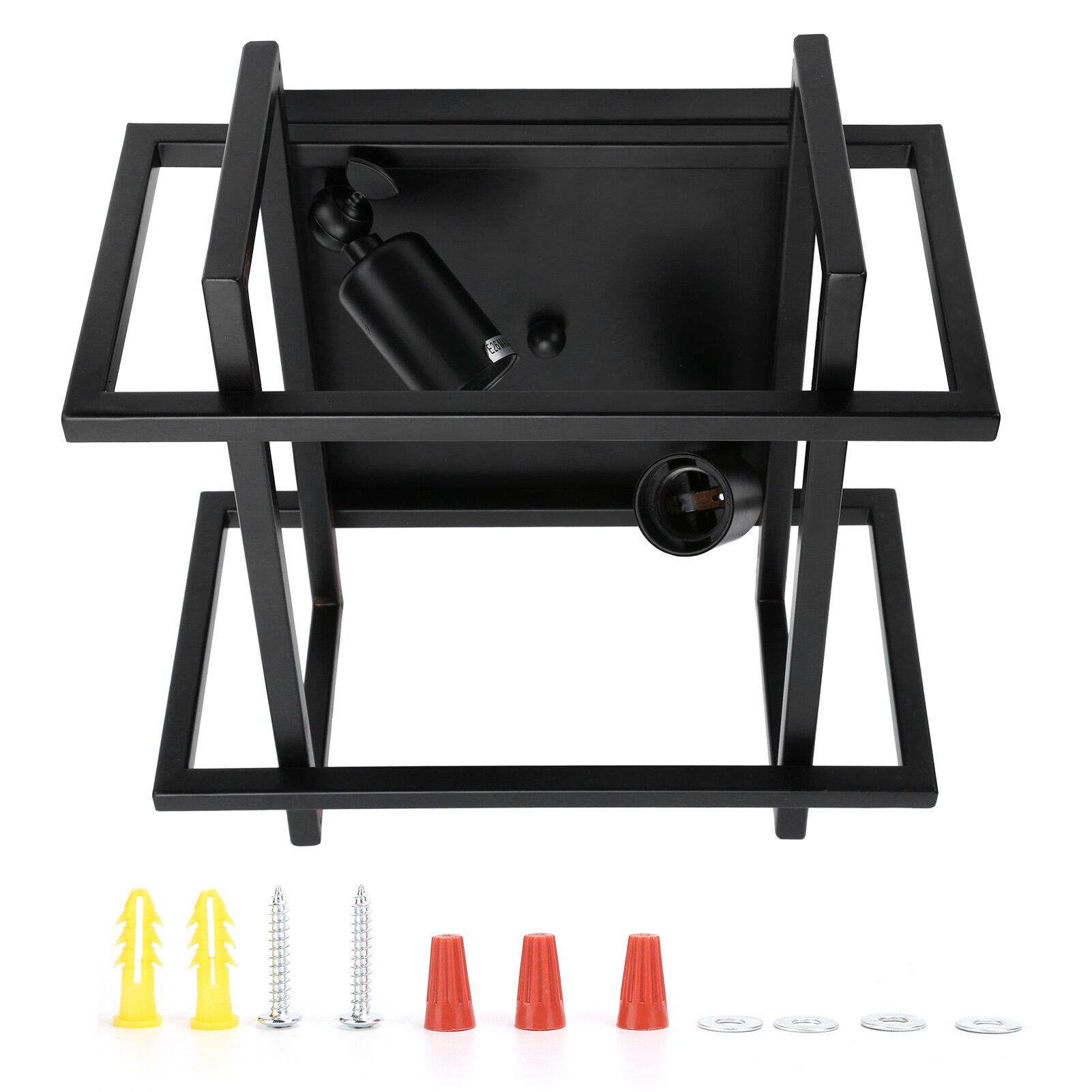 Потолочный светильник E26 в американском индустриальном стиле, кованый, для коридора и балкона, AC85-240V