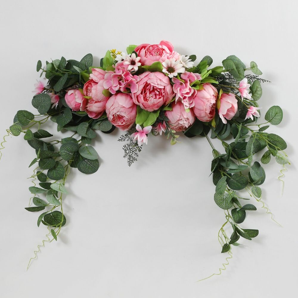 Свадебная арка Цветочная гирлянда Искусственный цветок
