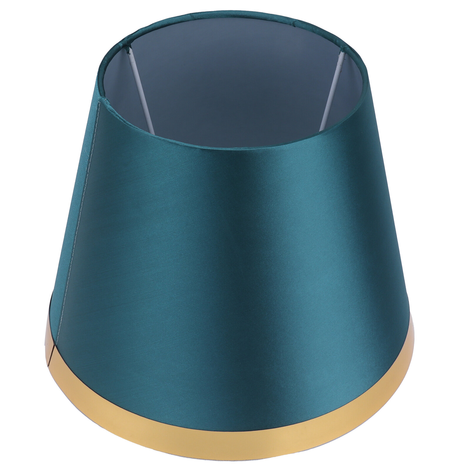 Тканевый абажур в европейском стиле, современный абажур для настольной лампы E27, напольные светильникиPX127, зеленый