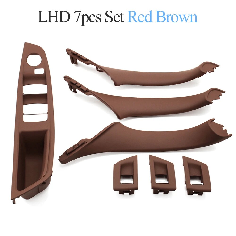Внутренняя панель BMW F10 F11 F18 RedBrown, 7pcs