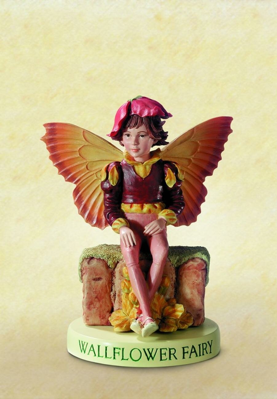 Фигурка декоративная, цветочная фея "Уоллфлауэр" #217281 Fiebiger Floristik 10 см