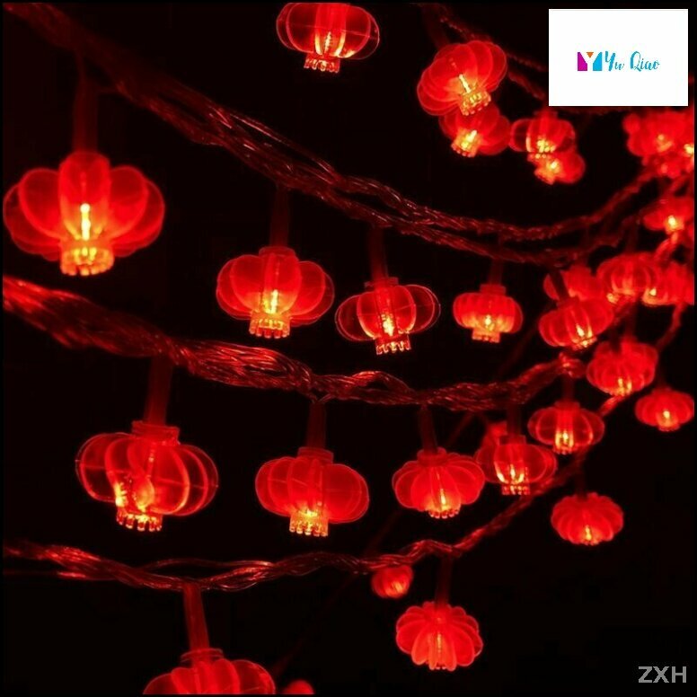 Эксклюзивная USBгирлянда с 80 светодиодами в виде китайских фонариков, длина 10 м