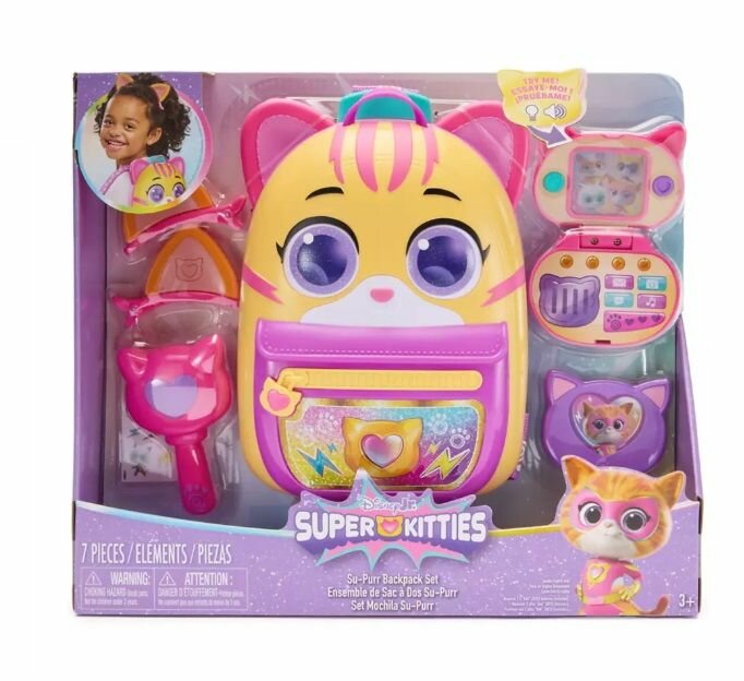 Игровой Рюкзак Супер котята Disney Jr. SuperKitties Su-Purr