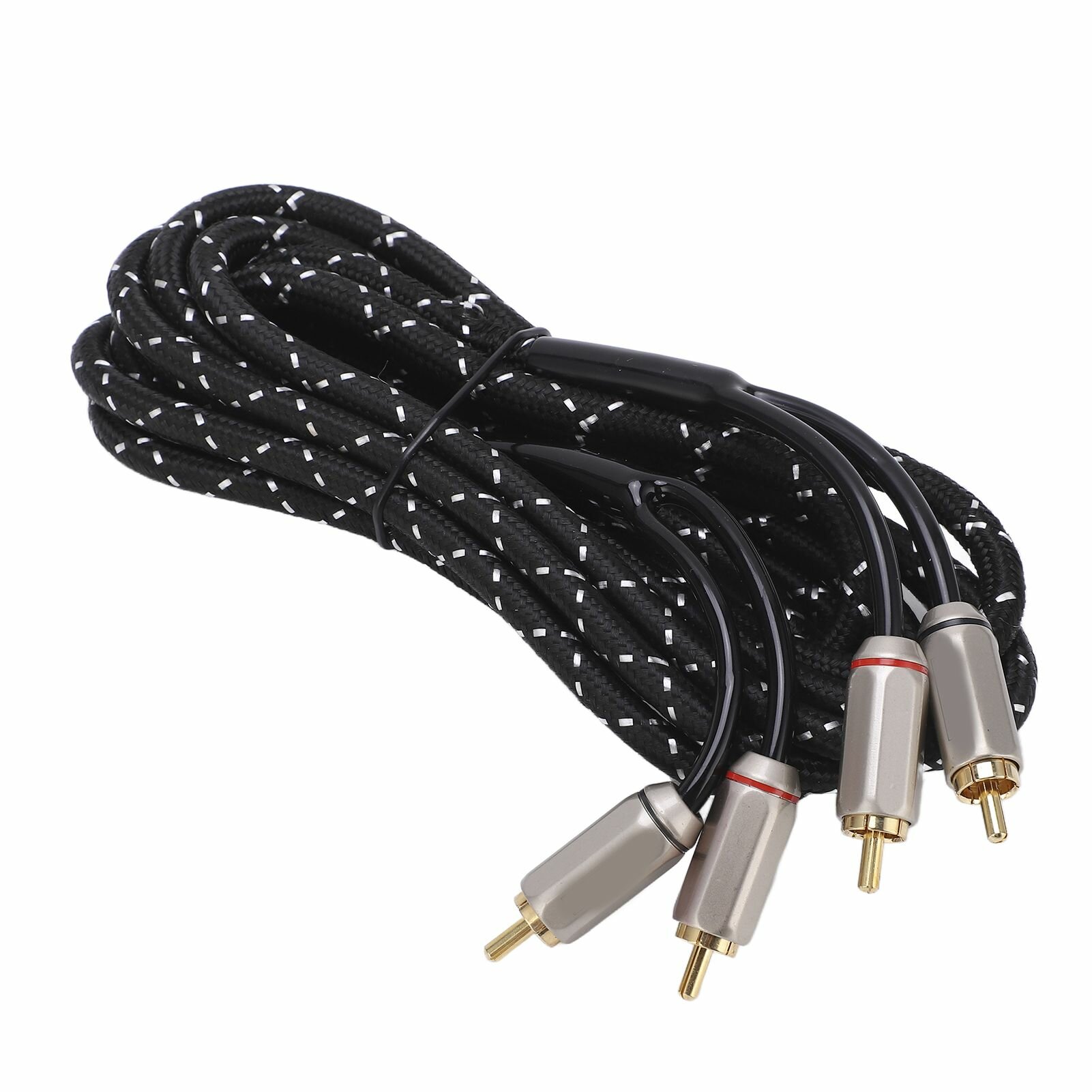 Аудиокабель для усилителя, двойной штекер, 3.0м, универсальный