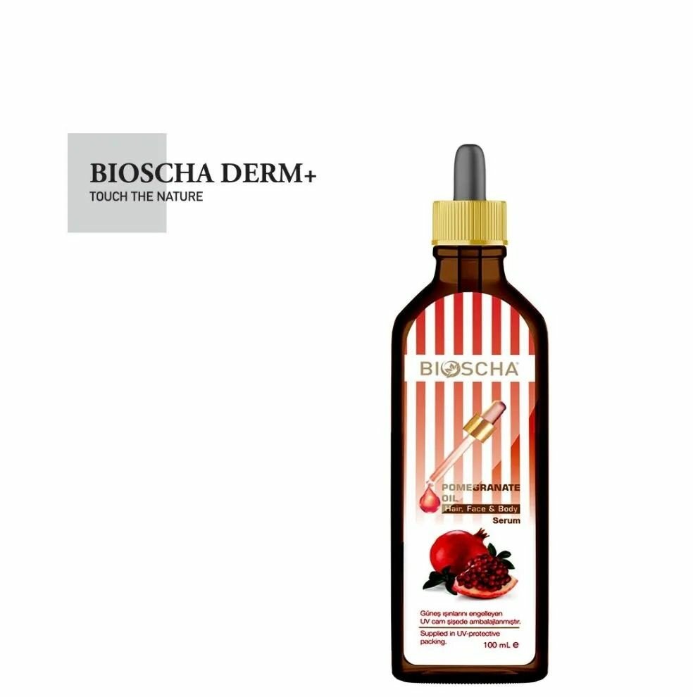 Bioscha Масло граната для рук, лица и тела 100 мл