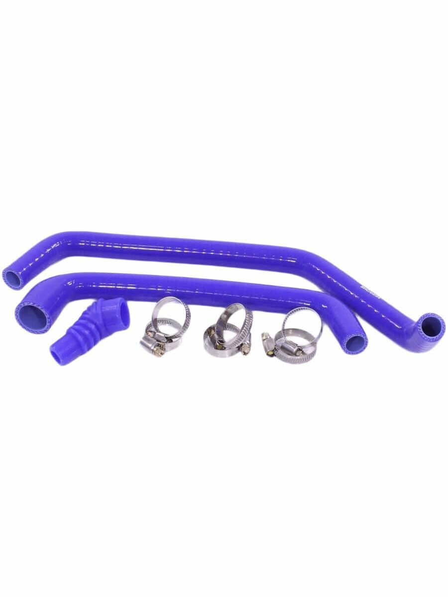 Шланги РХХ дв. ЗМЗ-409 Силикон (комплект 3шт с хомутами) PR.409-1147000 Pravt